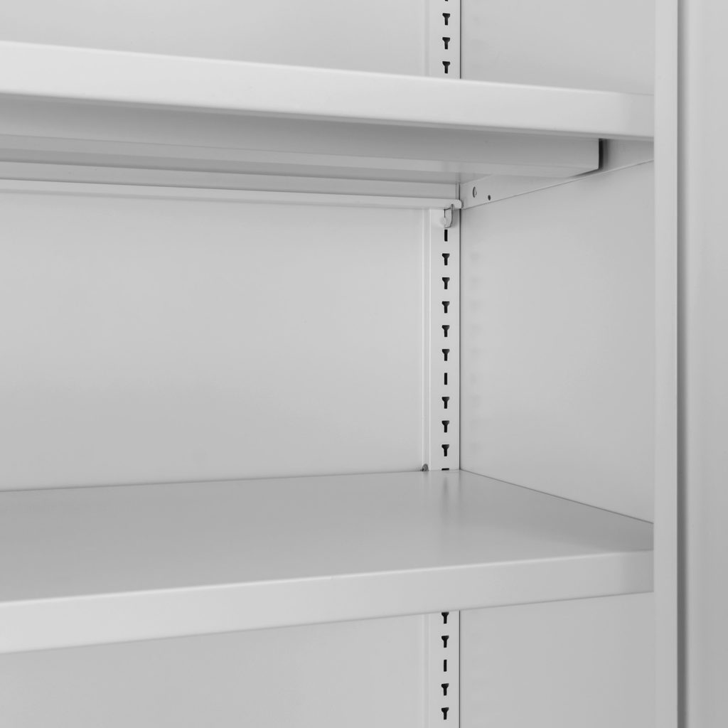 FC-A18 Grey 2 Door Steel Storage Cabinet 1850mm - MMT Furniture Designs